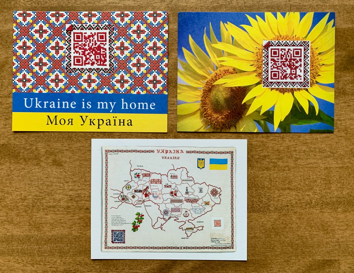 New Postcards feature Tetiana Protcheva embroidery – Postcards to the ...