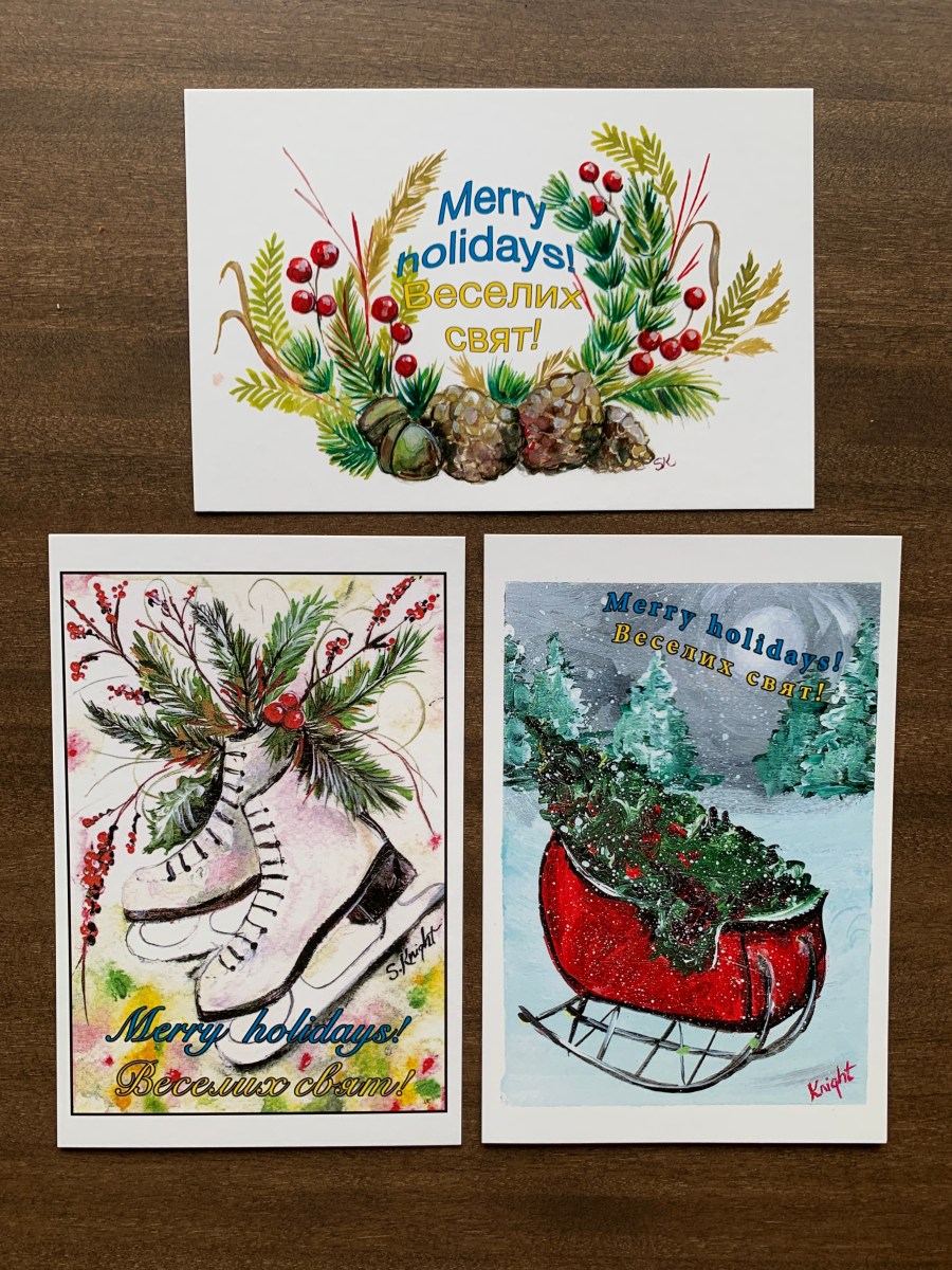 New Christmas cards for 2025! – Postcards to the Front (Canada / Канада)